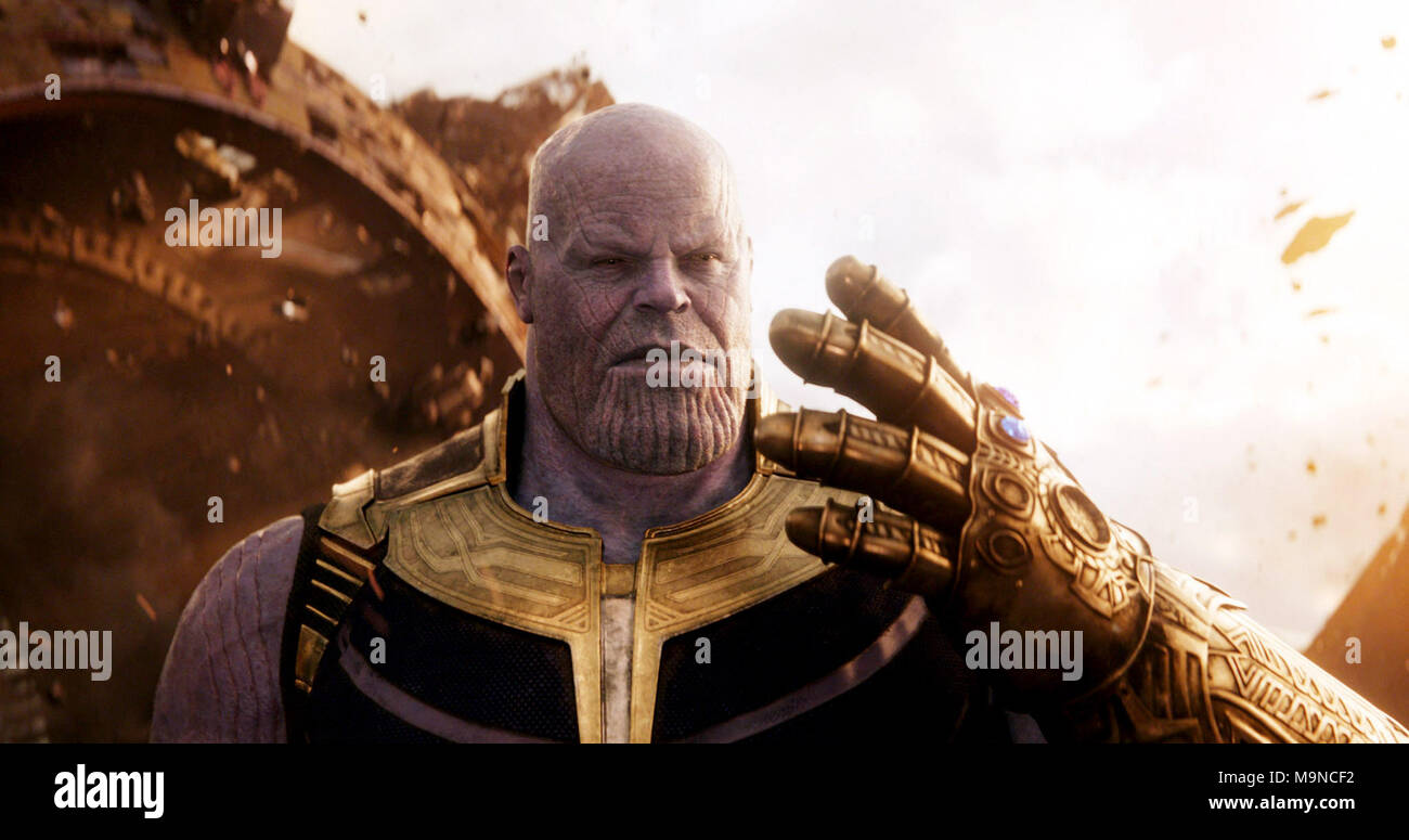 AVENGERS: INFINITY WAR, Josh Brolin (as Thanos), 2018. ©Marvel/©Walt ...