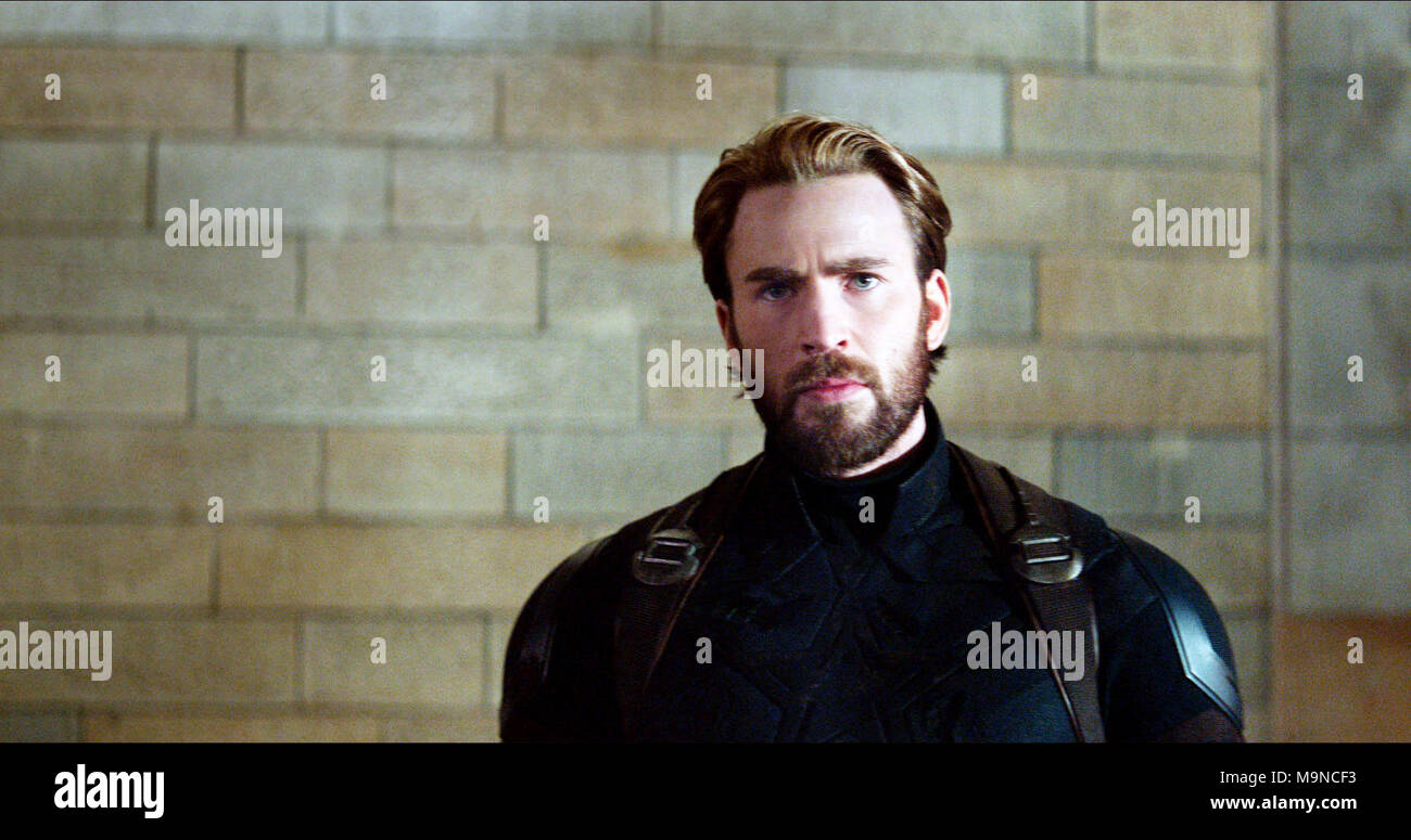 AVENGERS: INFINITY WAR, Chris Evans (as Captain America), 2018. ©Marvel ...