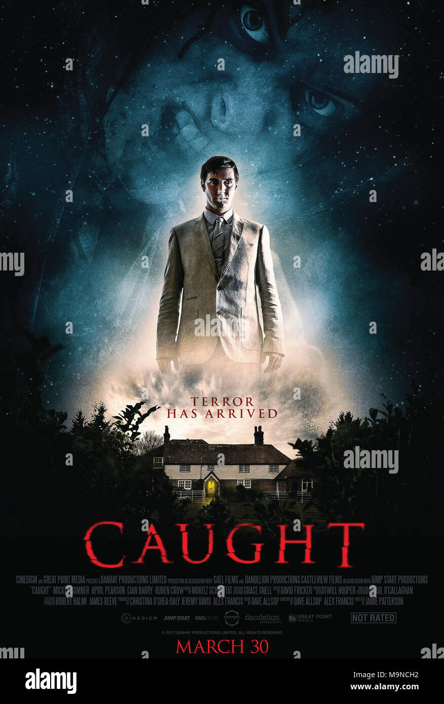 CAUGHT, US poster, Cian Barry, 2017. © Cinedigm /Courtesy Everett ...