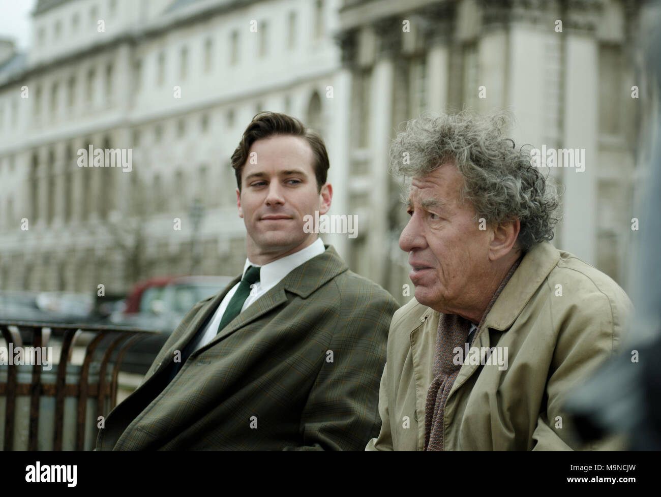 FINAL PORTRAIT, from left: Armie Hammer, Geoffrey Rush as Alberto ...