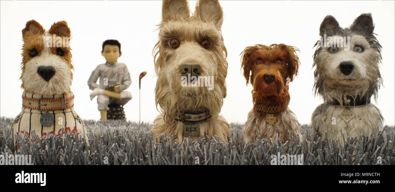 ISLE OF DOGS, from left: Boss (voice: Bill Murray), Atari (voice: Koyu ...