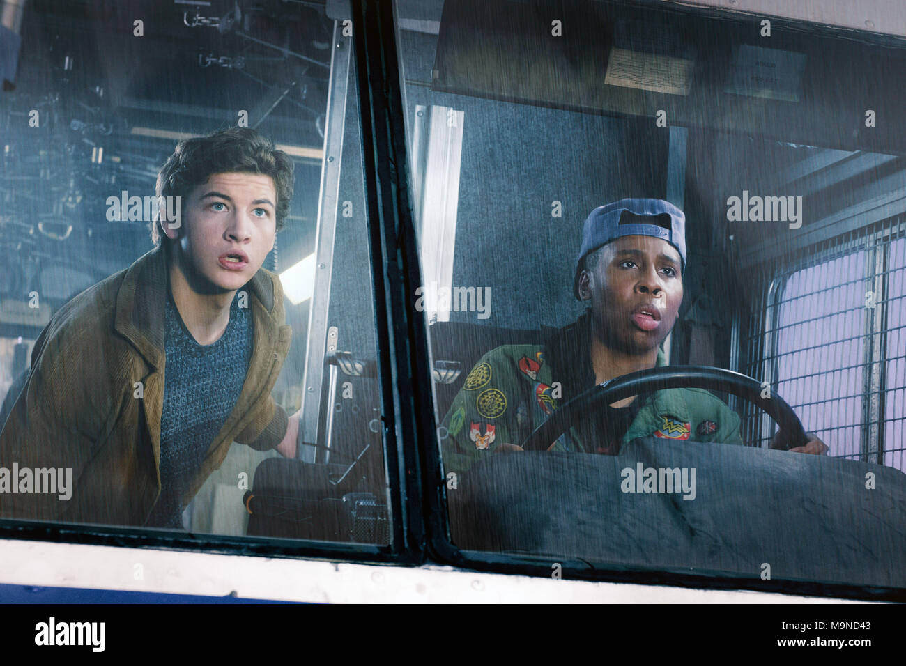 READY PLAYER ONE, from left: Tye Sheridan, Lena Waithe, 2018. ph: Jaap ...