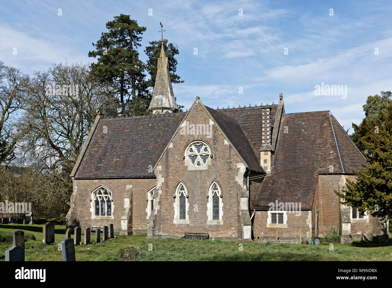 Christ Church Llanwarne Stock Photo - Alamy