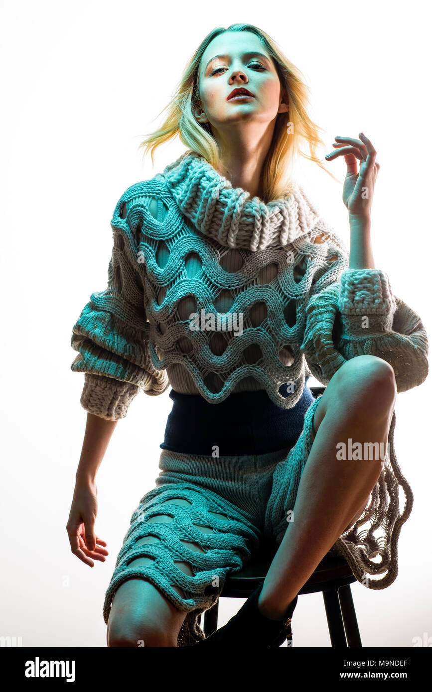 Female Fashion Model Stock Photo - Alamy