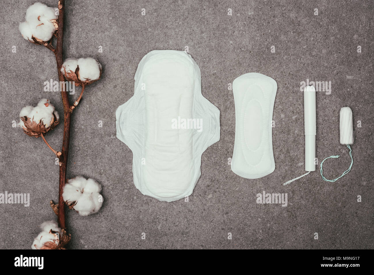 Sanitary pads and tampons hi-res stock photography and images - Alamy