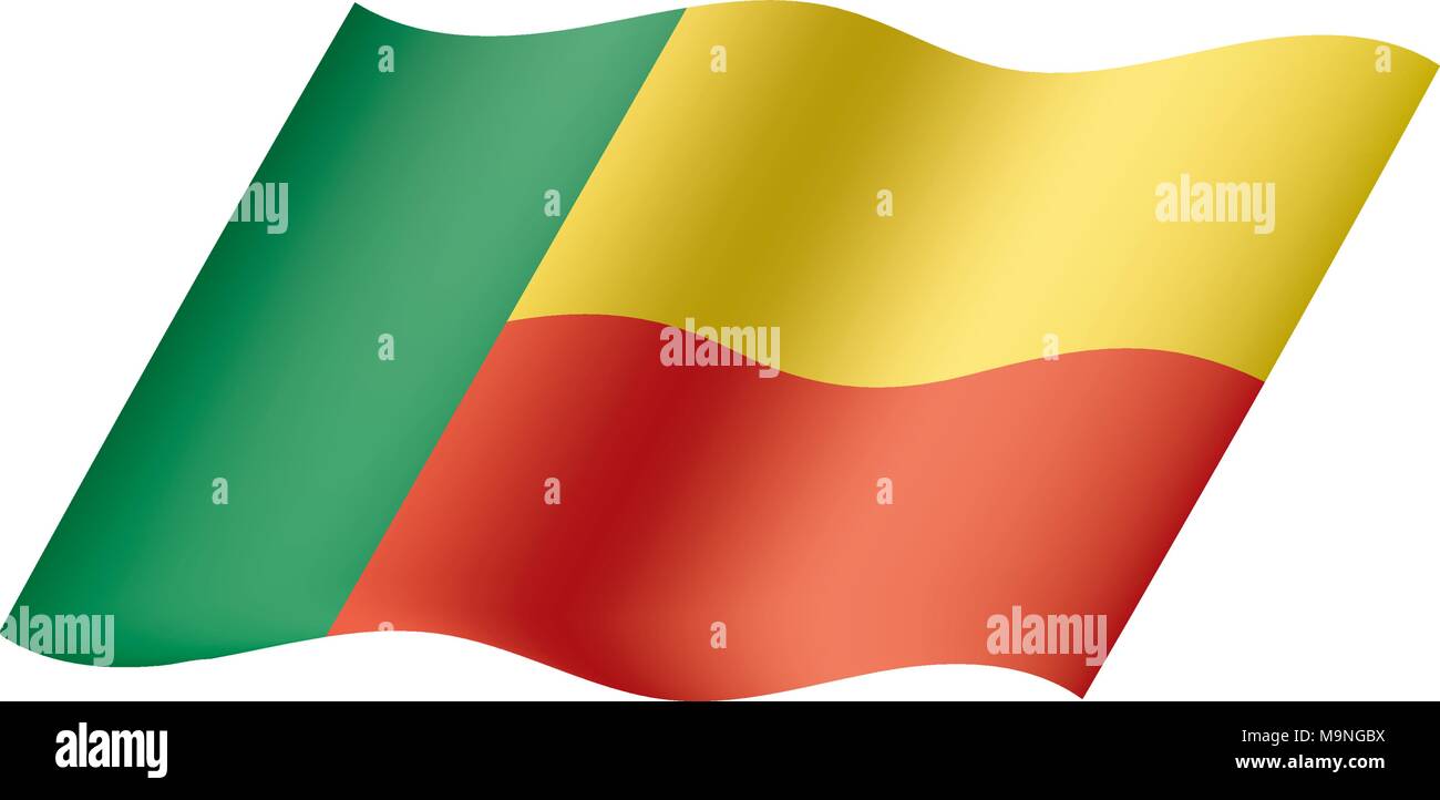 Benin flag, vector illustration Stock Vector Image & Art - Alamy