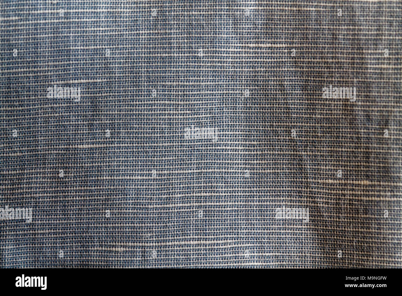 Blue linen close-up texture or background Stock Photo - Alamy