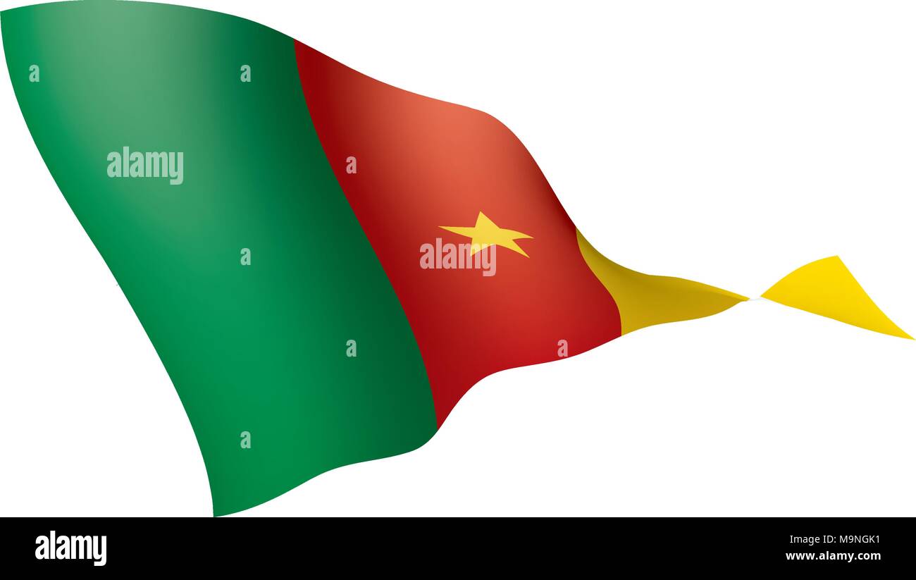 Cameroon flag, vector illustration Stock Vector Image & Art - Alamy