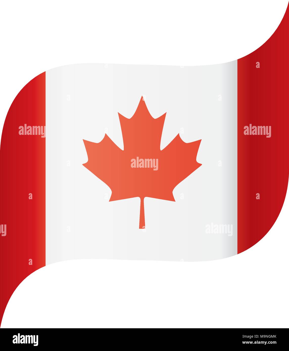 Canada flag, vector illustration Stock Vector Image & Art - Alamy