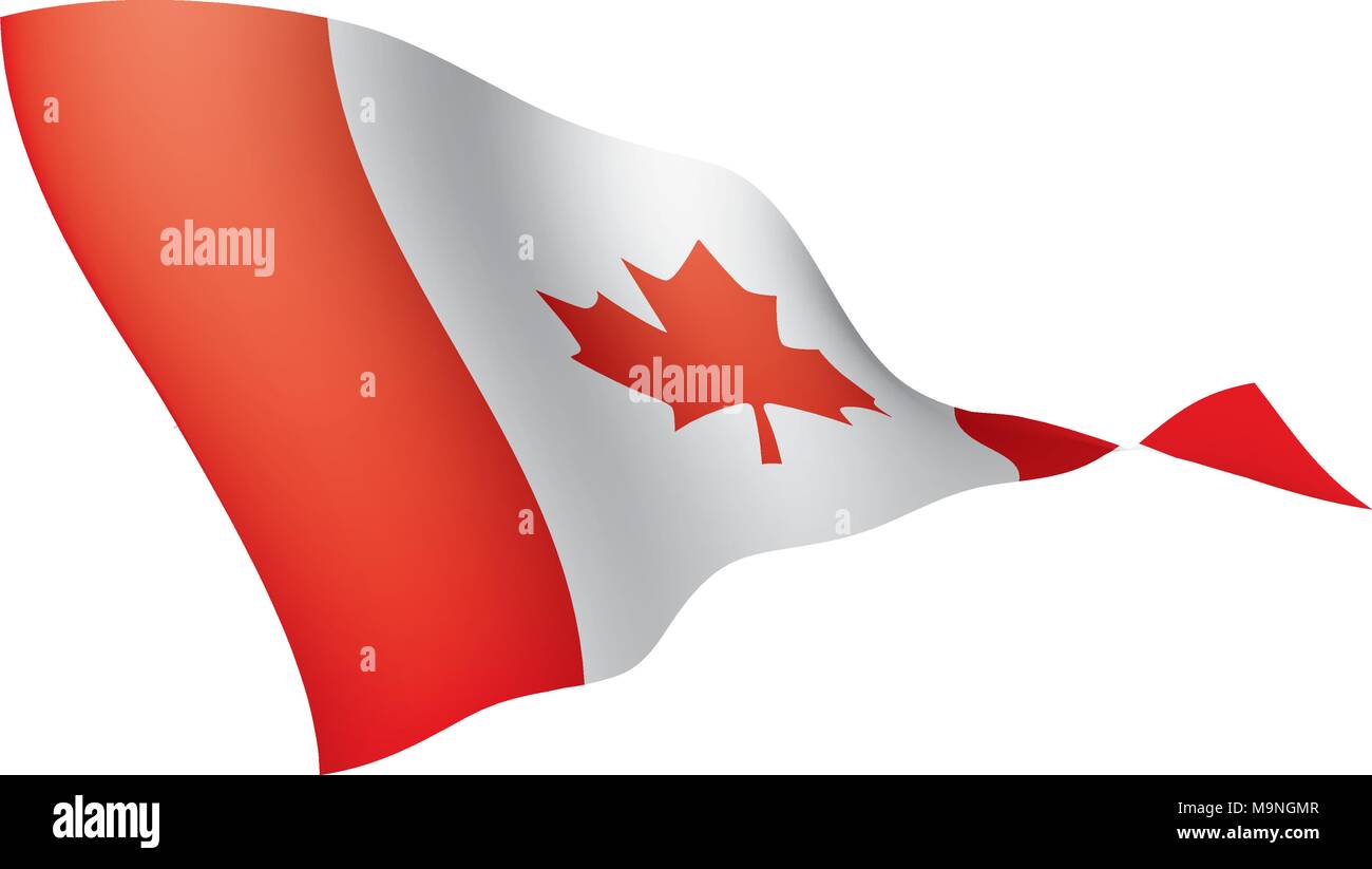 Canada flag, vector illustration Stock Vector Image & Art - Alamy