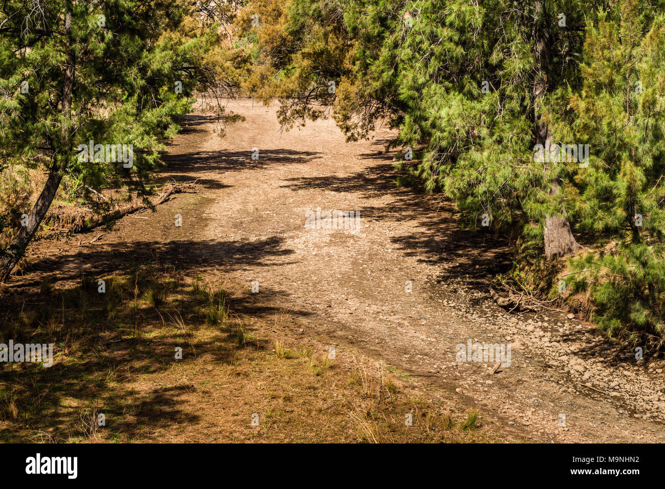 Hunter River, Upper Hunter, NSW, Australia, as seen from the Upper ...