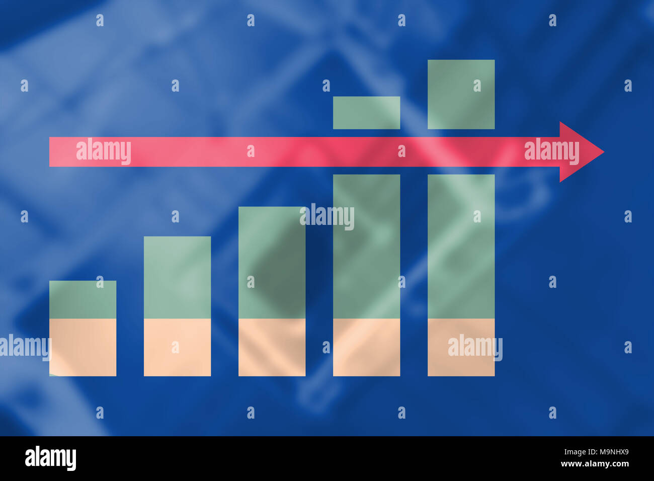 Progression graph hi-res stock photography and images - Alamy