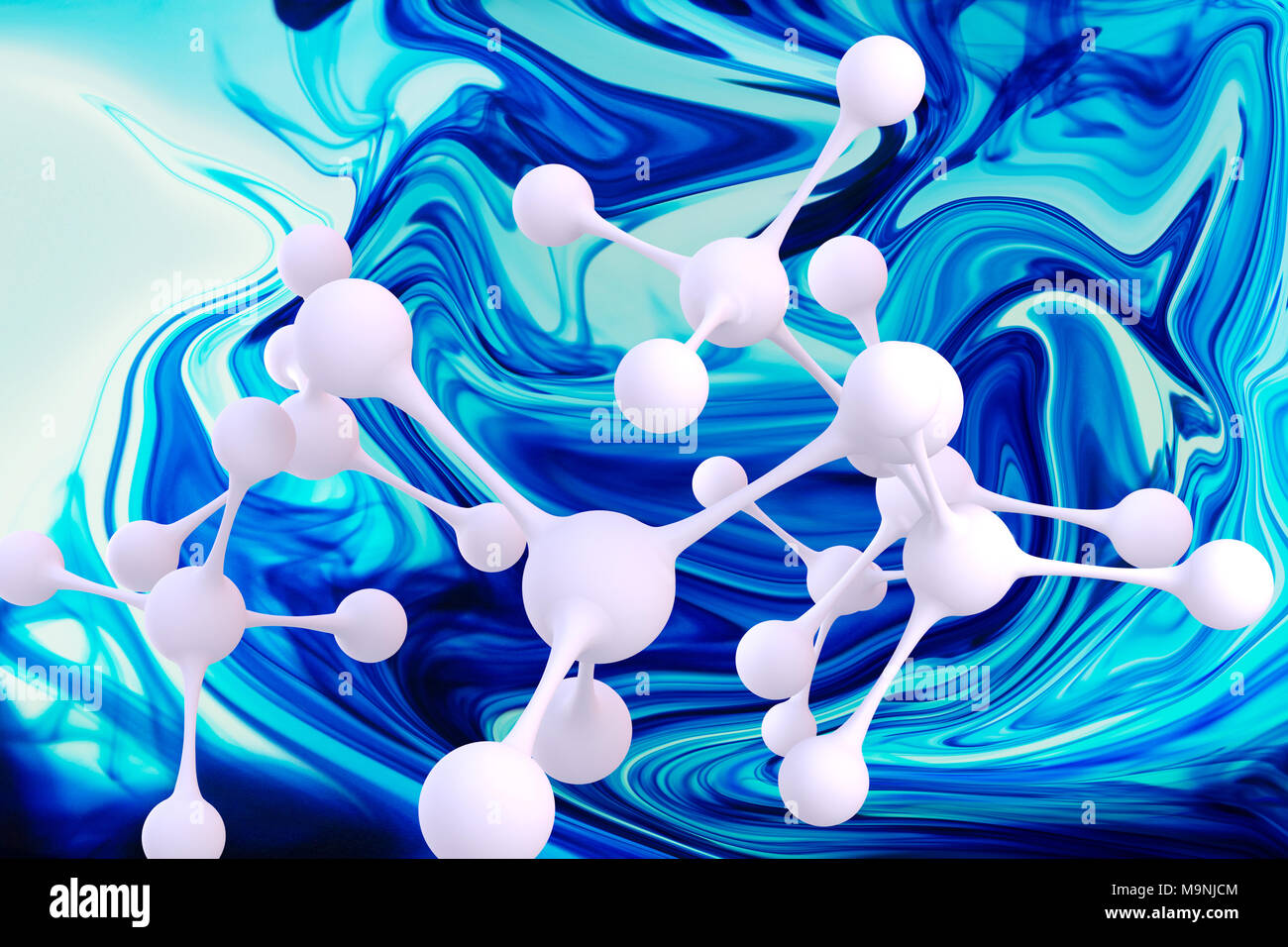 Molecule model hi-res stock photography and images - Alamy