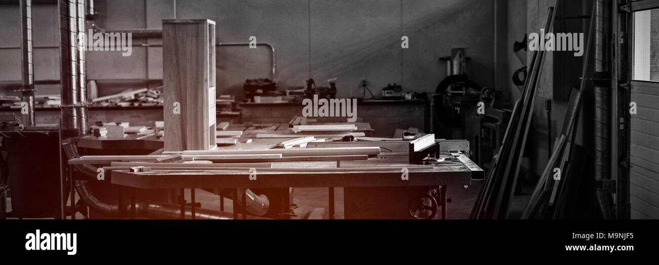 Interior of workshop Stock Photo - Alamy