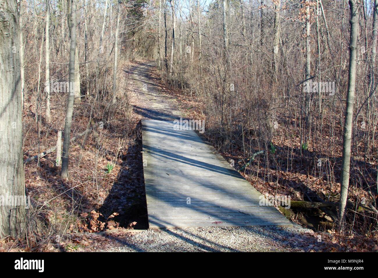 The beautiful parks of Warren and Montgomery Counties in Ohio Stock ...