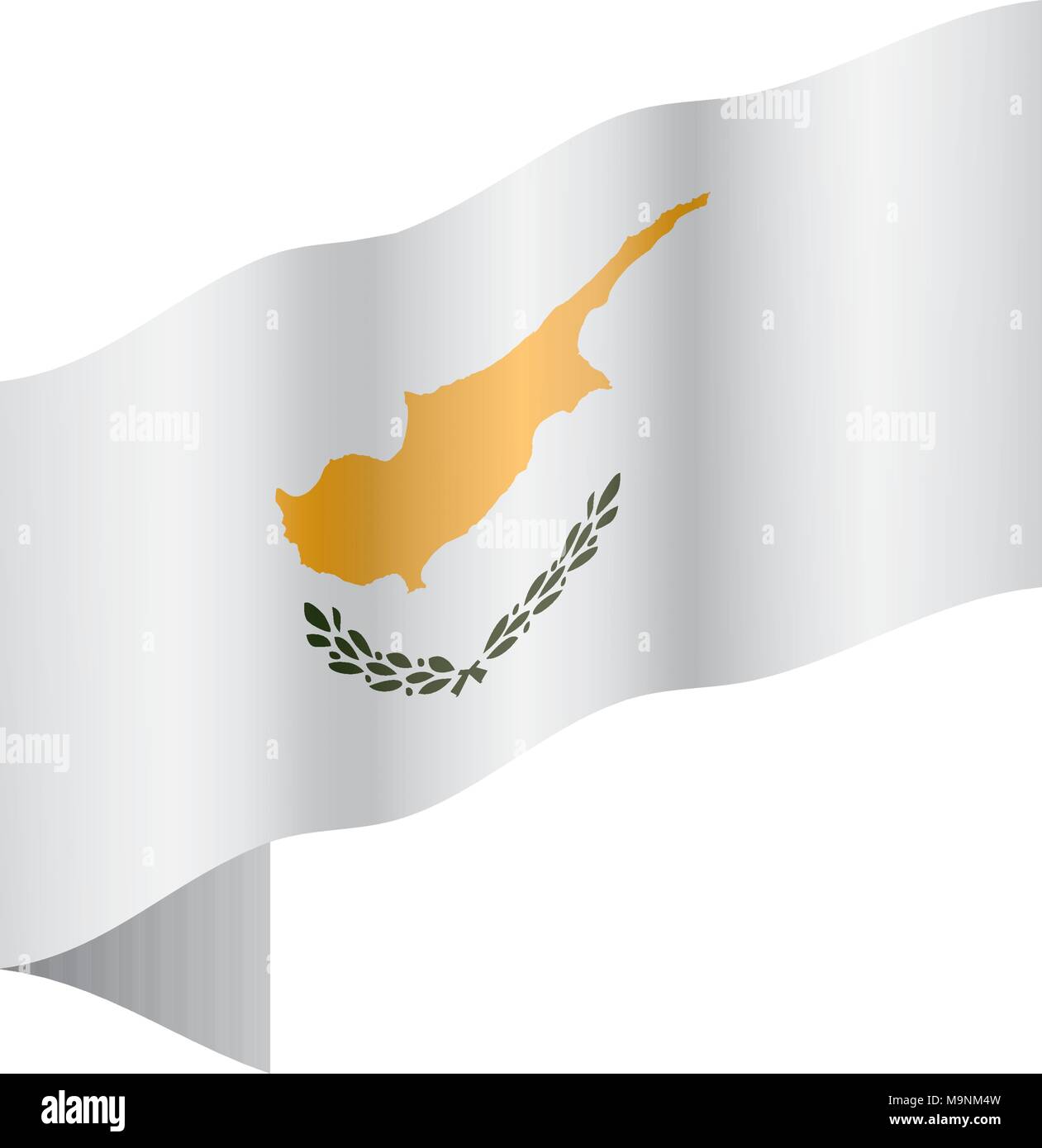 Cyprus flag, vector illustration Stock Vector Image & Art - Alamy