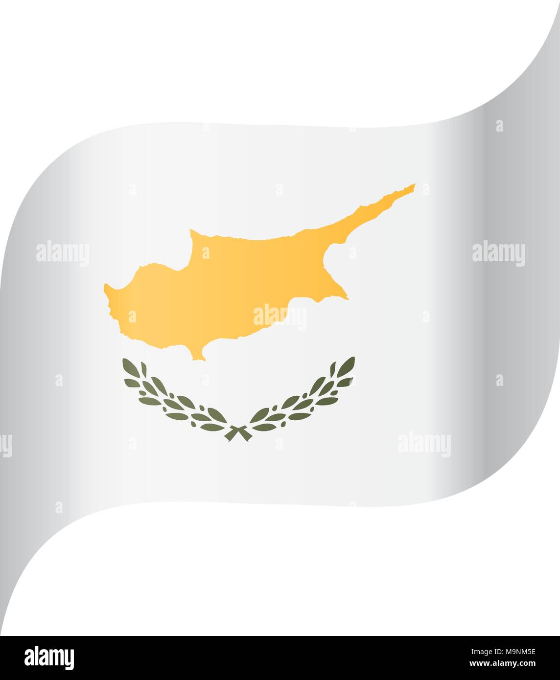 Cyprus flag, vector illustration Stock Vector Image & Art - Alamy