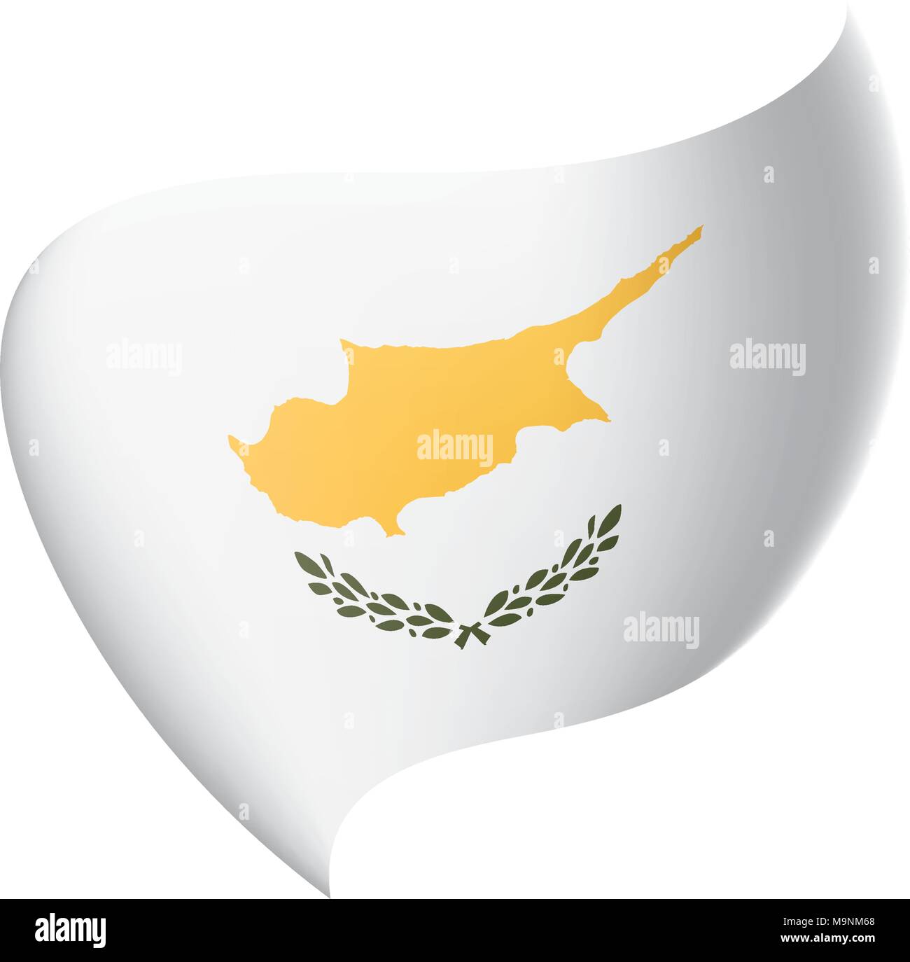 Cyprus flag, vector illustration Stock Vector Image & Art - Alamy