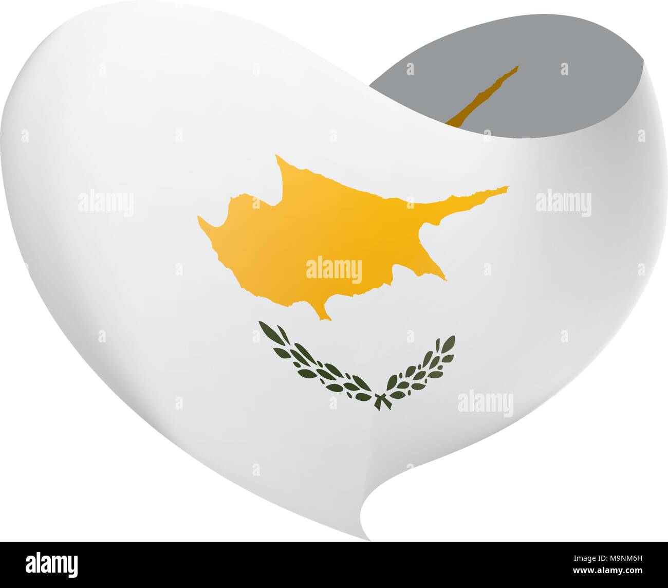 Cyprus flag, vector illustration Stock Vector Image & Art - Alamy
