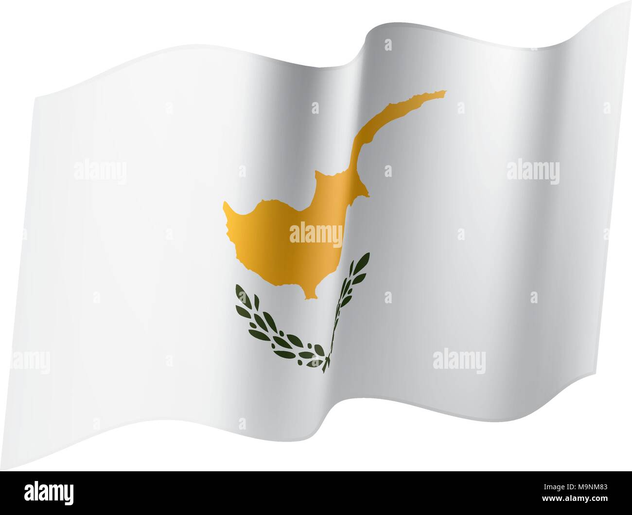 Cyprus flag, vector illustration Stock Vector Image & Art - Alamy