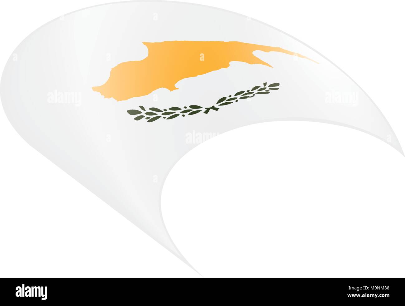 Cyprus flag, vector illustration Stock Vector Image & Art - Alamy