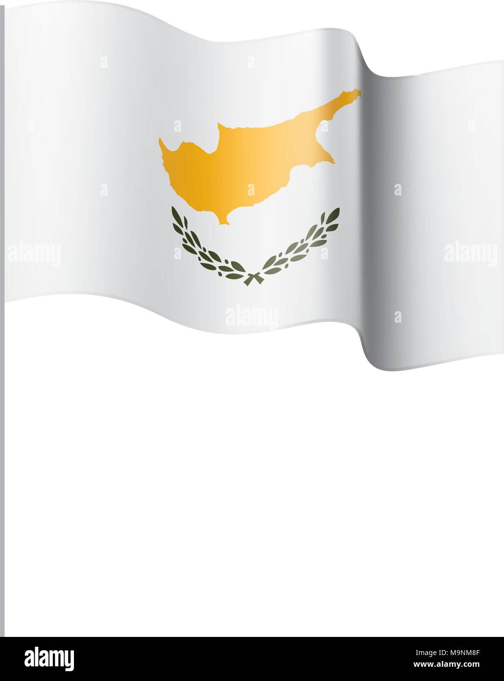 Cyprus flag, vector illustration Stock Vector Image & Art - Alamy
