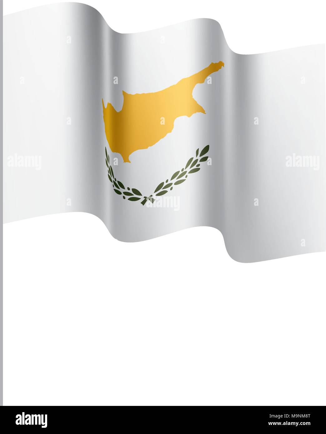 Cyprus flag, vector illustration Stock Vector Image & Art - Alamy