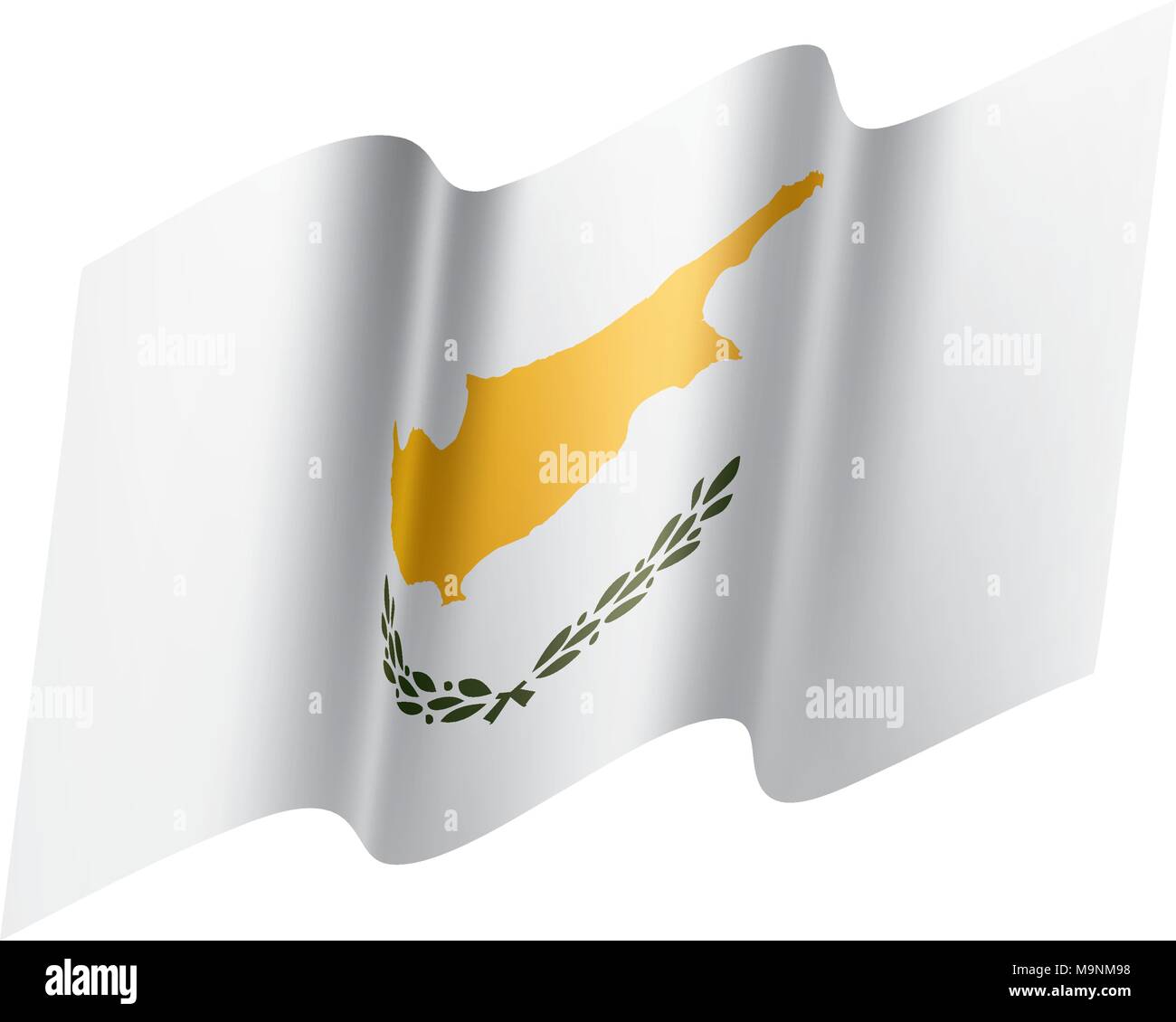 Cyprus flag, vector illustration Stock Vector Image & Art - Alamy
