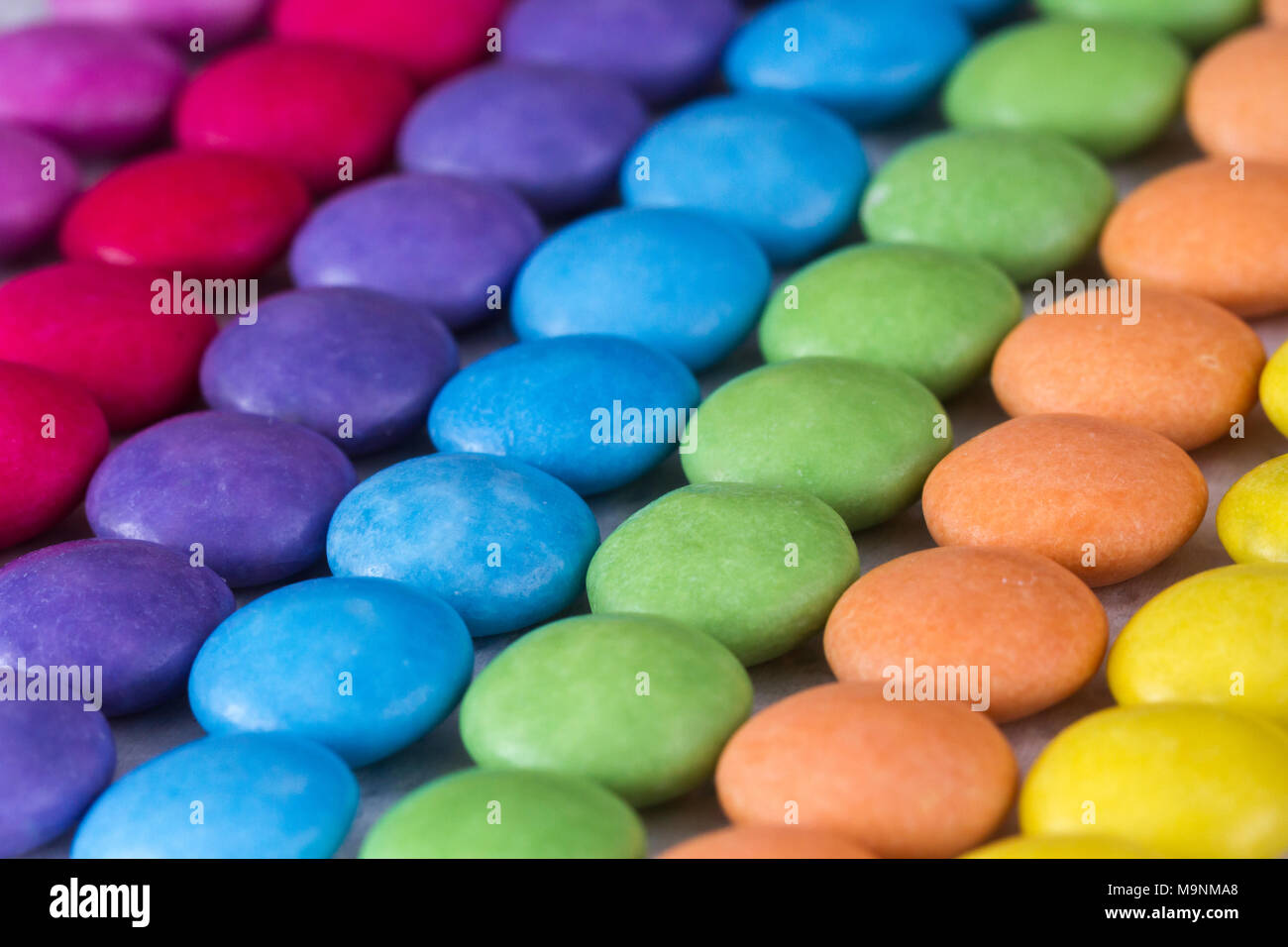 Smarties colours hi-res stock photography and images - Alamy