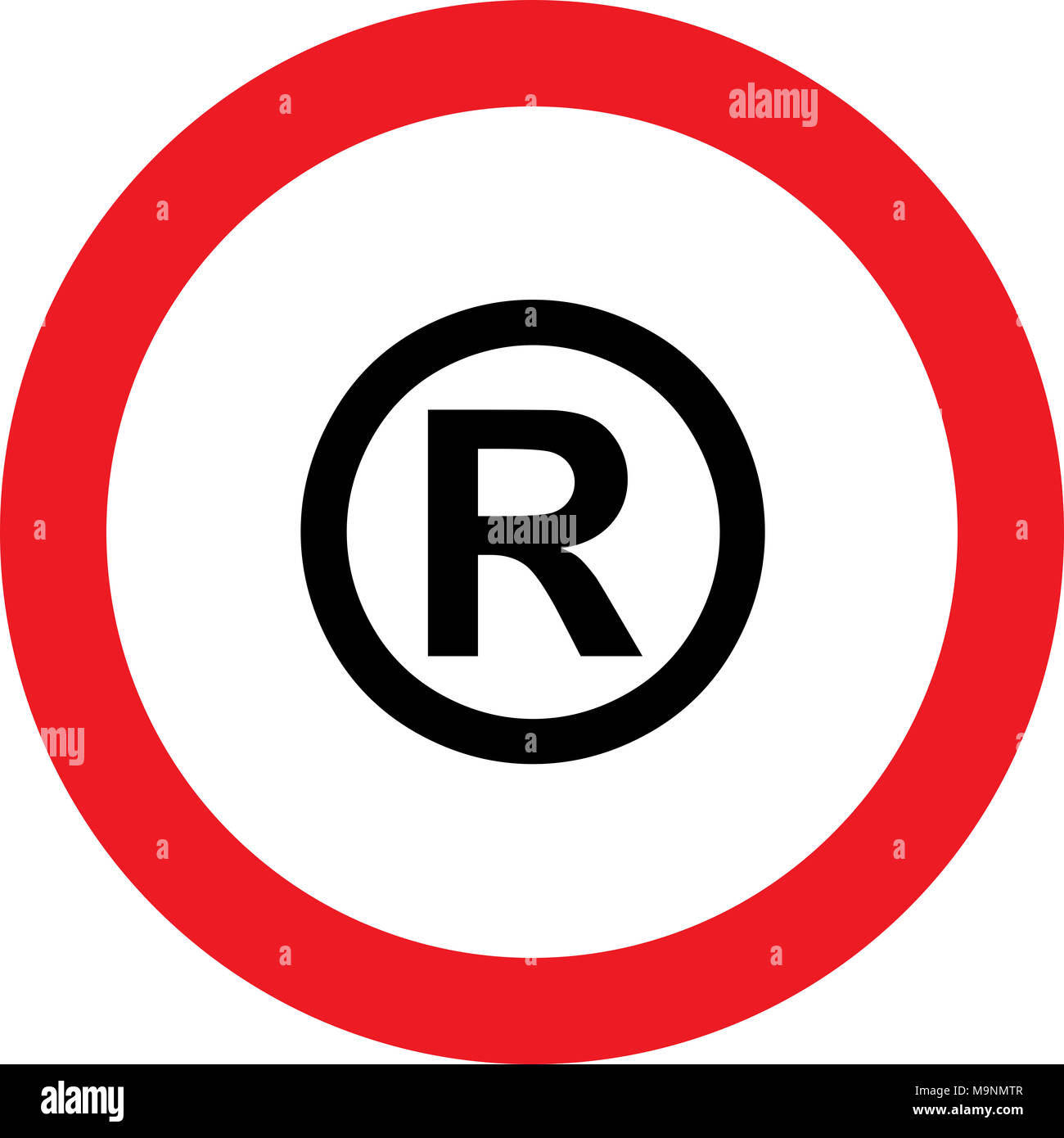 No copyright allowed sign Stock Photo - Alamy
