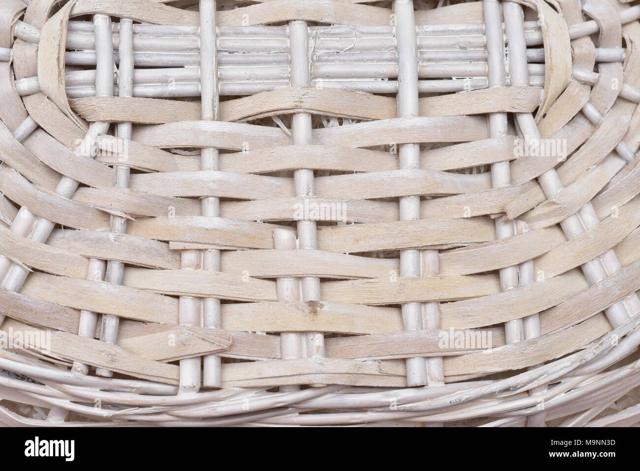 Pattern of wicker basket for background. White wicker basket Stock ...