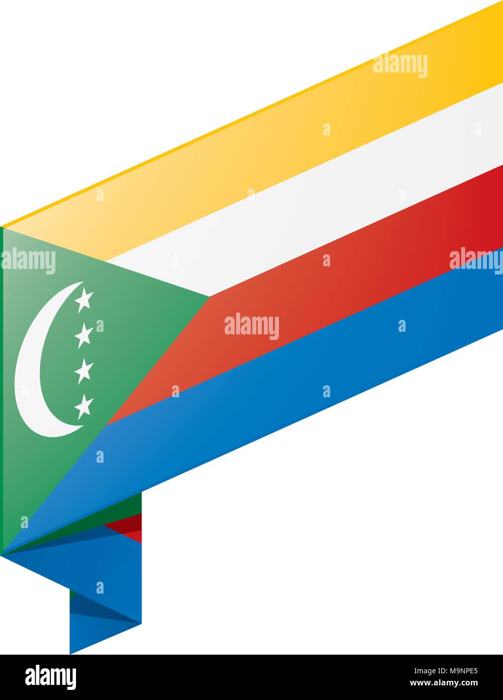 Comoros flag, vector illustration Stock Vector Image & Art - Alamy