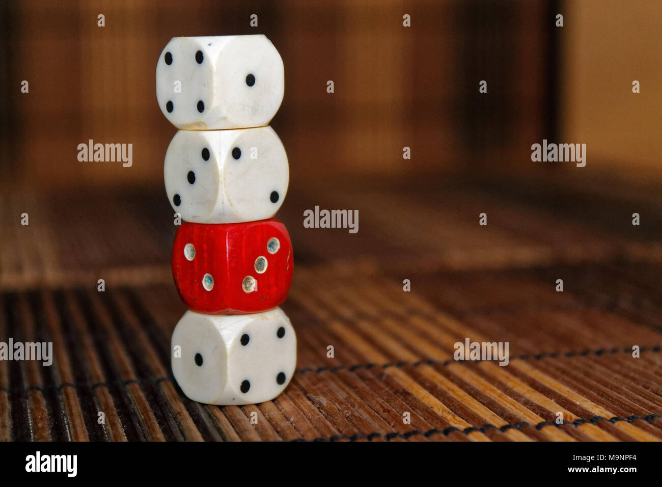 4 side dice hi-res stock photography and images - Alamy