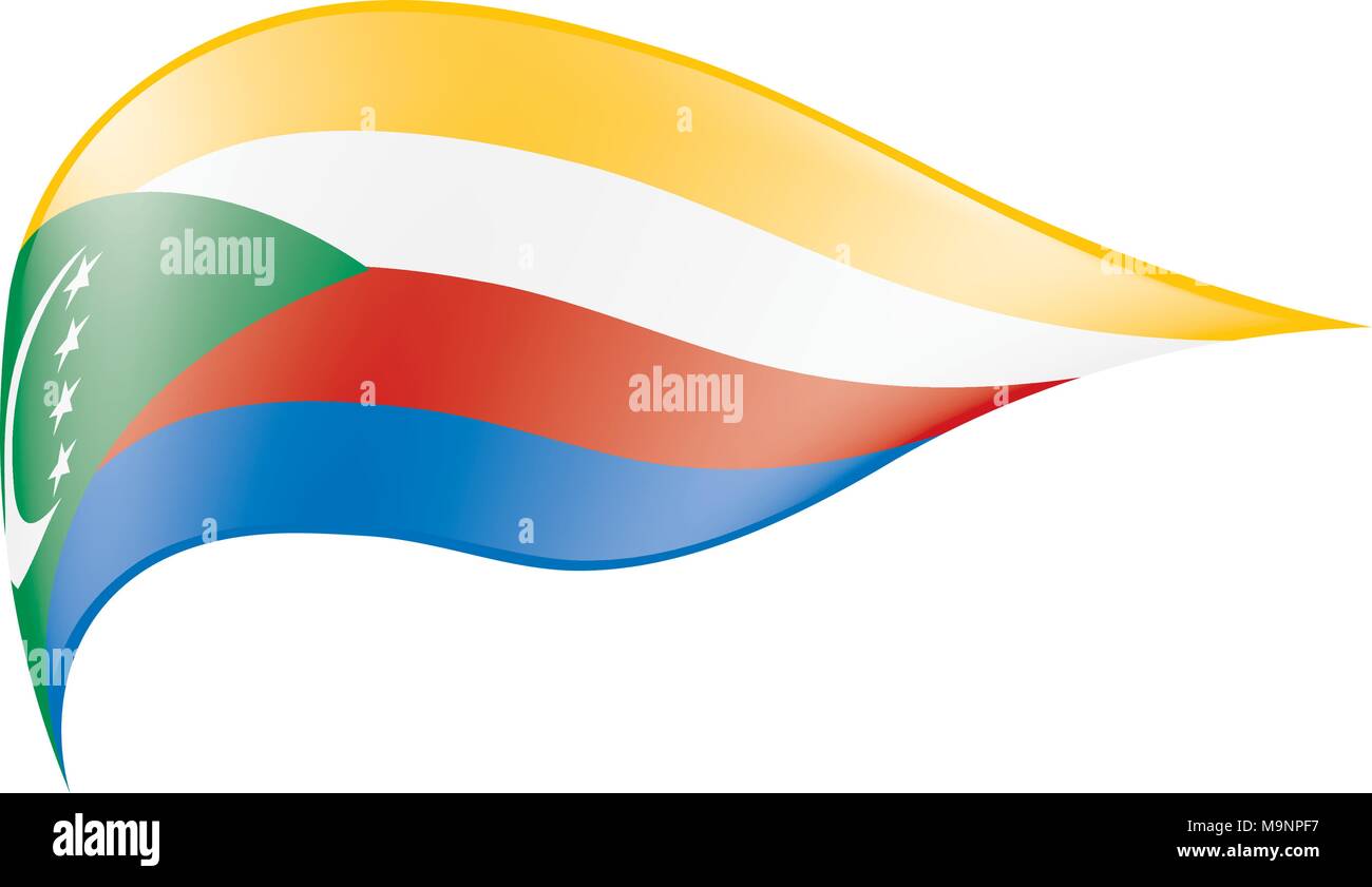 Comoros flag, vector illustration Stock Vector Image & Art - Alamy