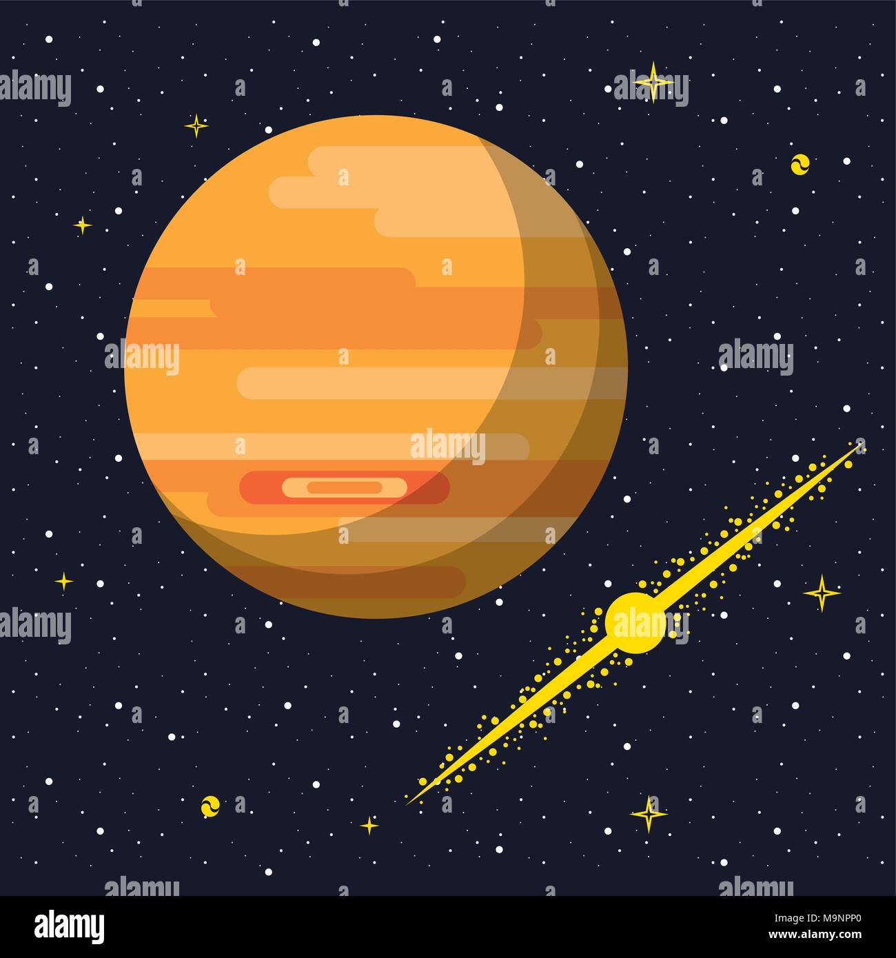 Jupiter in Stock Vector Images - Alamy