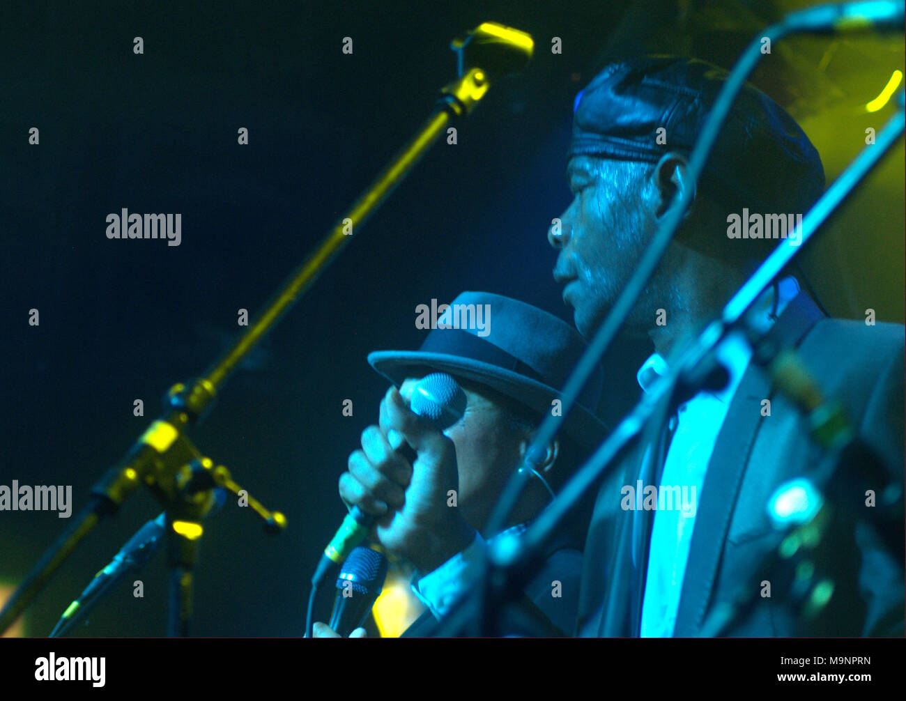 Two-Tone legends The Selecter and their support band perform at a gig ...