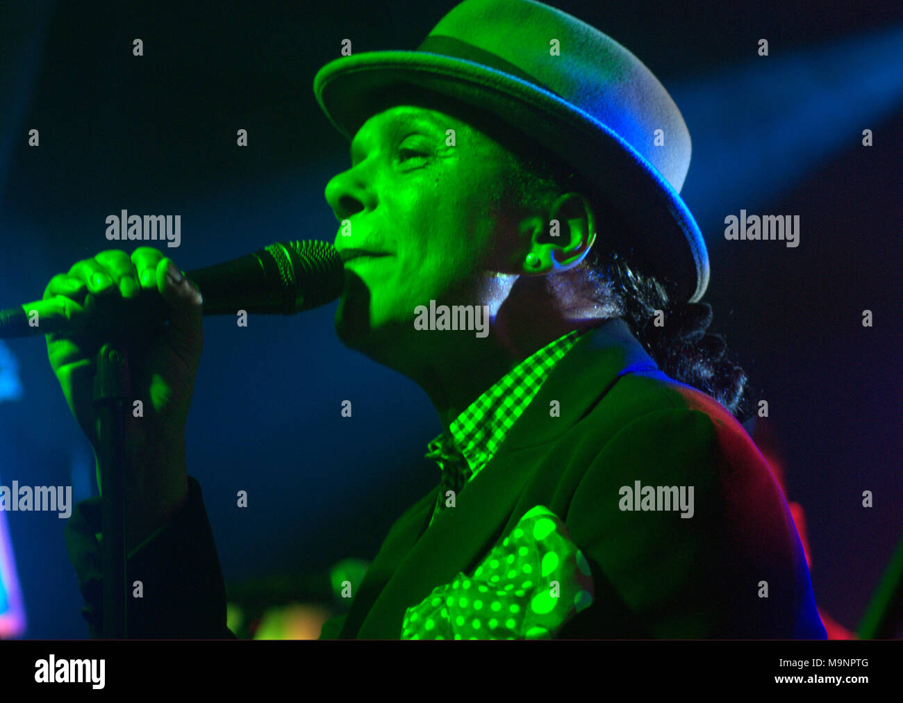 Two-Tone legends The Selecter and their support band perform at a gig ...