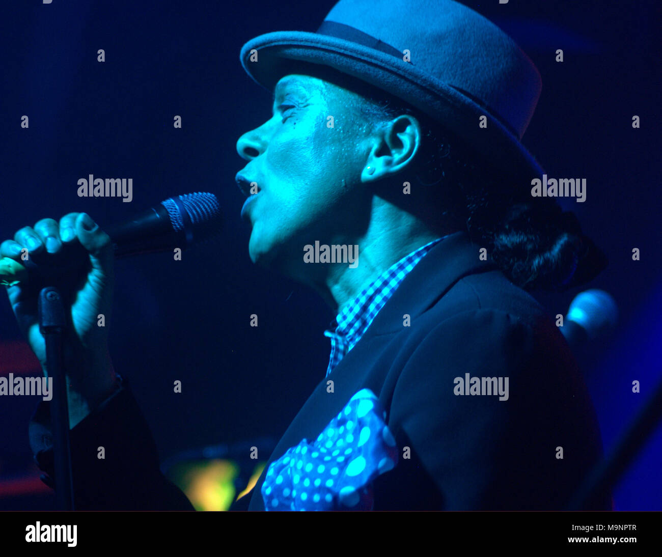 Two-Tone legends The Selecter and their support band perform at a gig ...