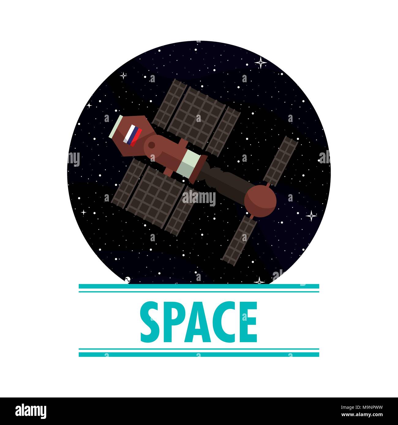 Space satellite symbol Stock Vector Image & Art - Alamy