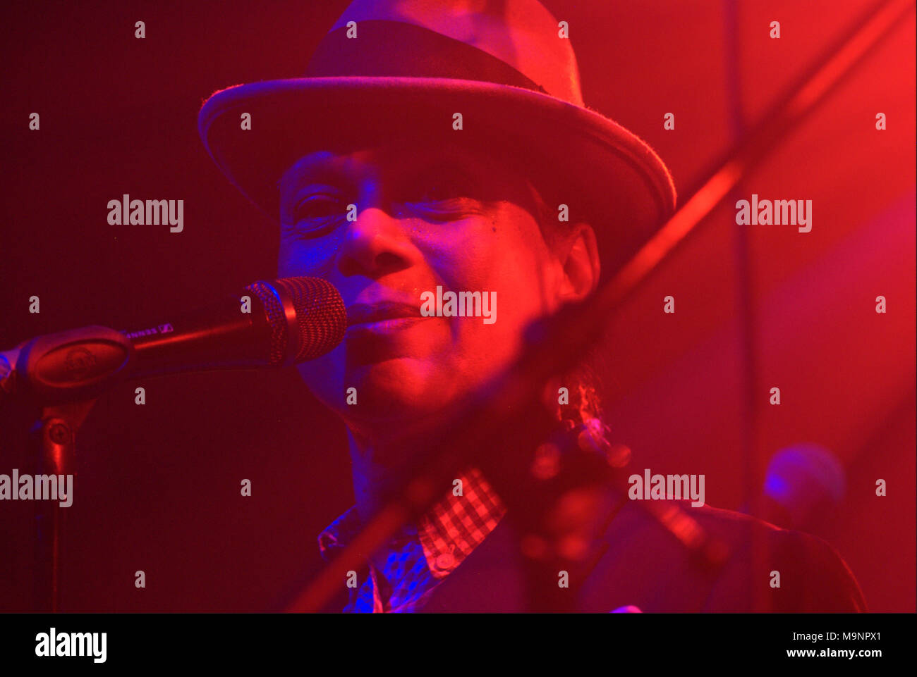 Two-Tone legends The Selecter and their support band perform at a gig ...