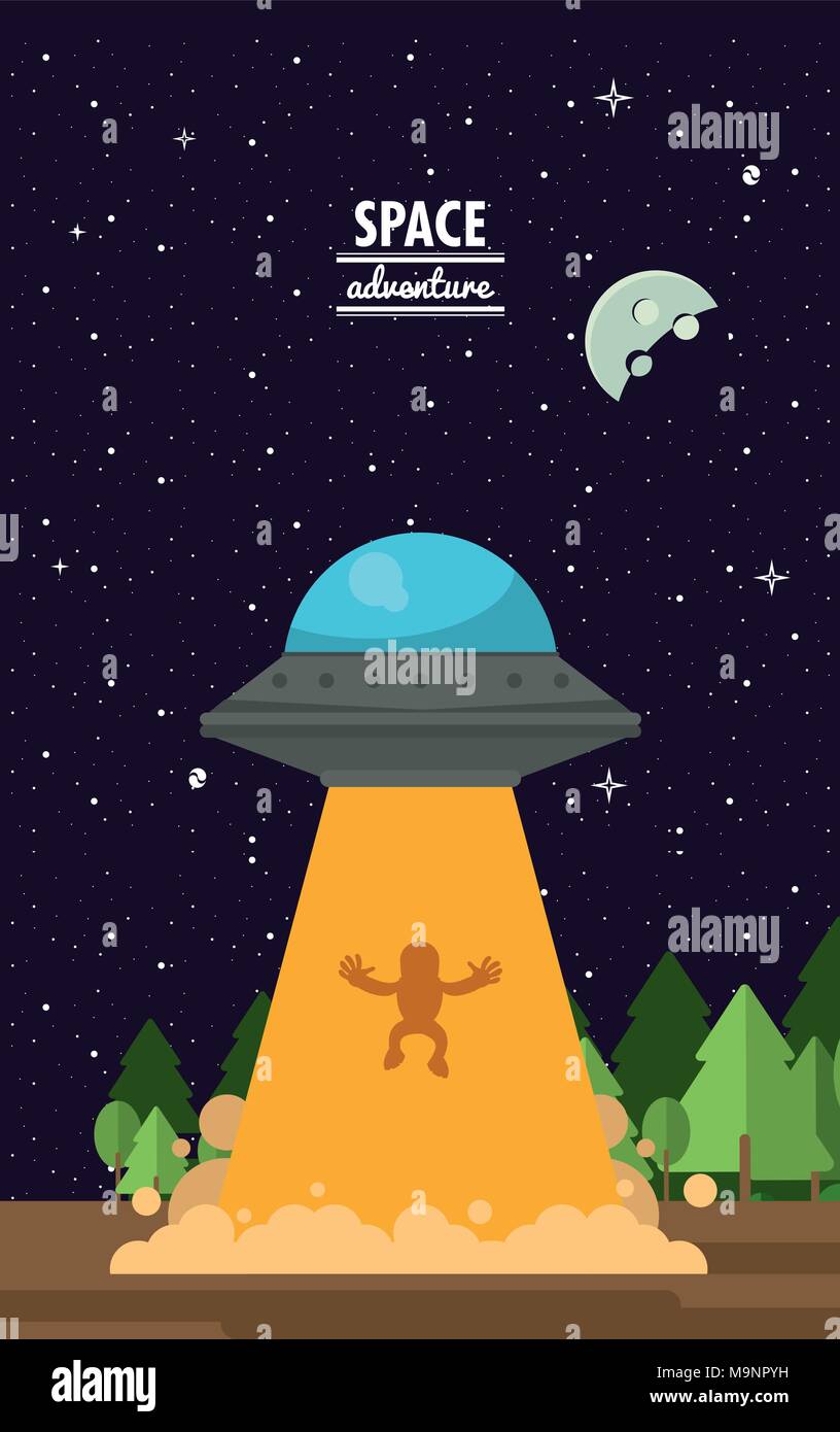 Space adventure cartoon Stock Vector Image & Art - Alamy