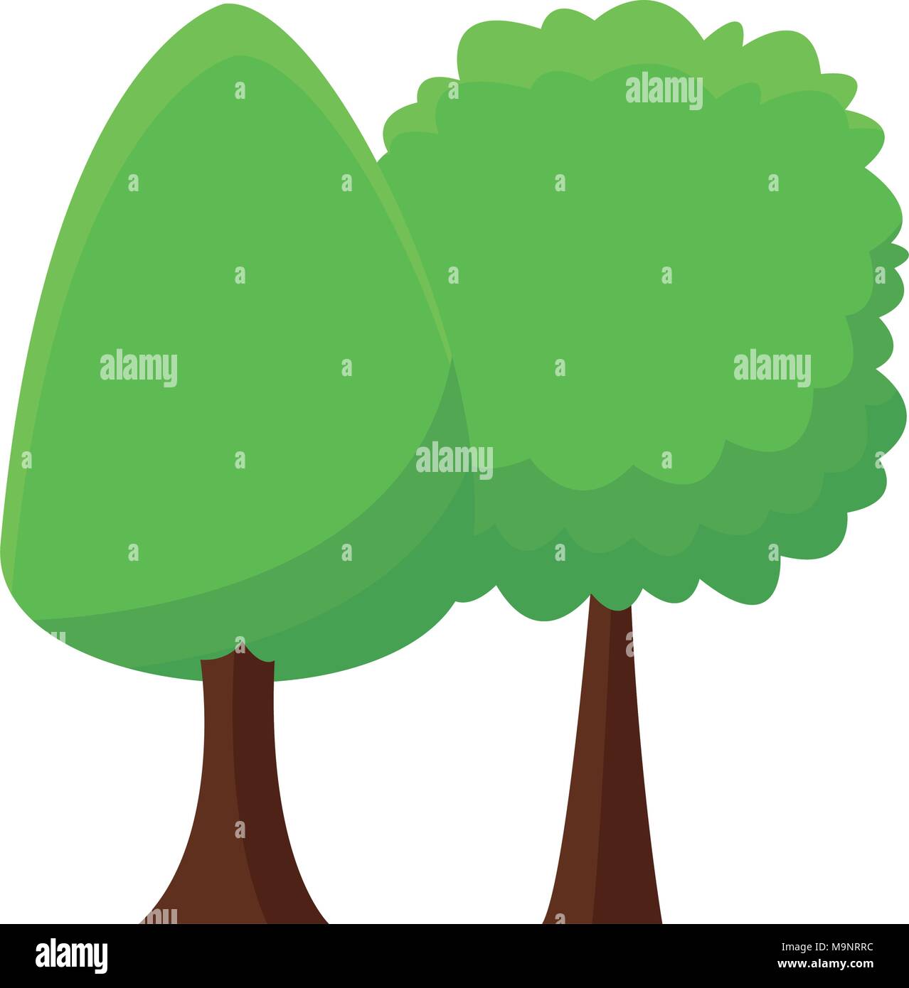 Trees Stock Vector Images - Alamy