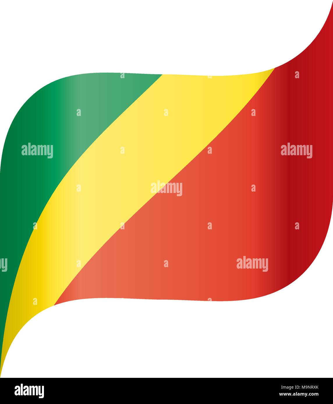 Congo flag, vector illustration Stock Vector Image & Art - Alamy