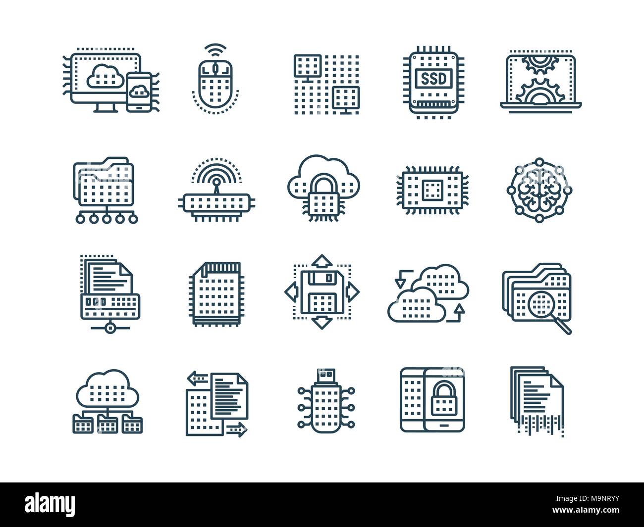 Cloud computing. Internet technology. Online services. Data, information security. Connection ...