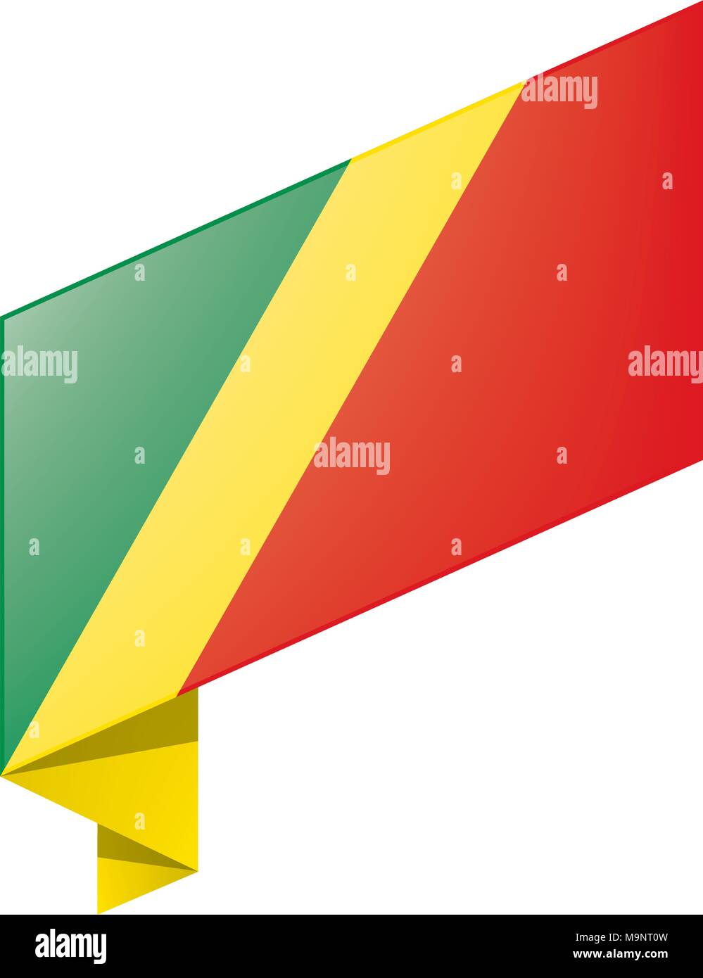 Congo flag, vector illustration Stock Vector Image & Art - Alamy