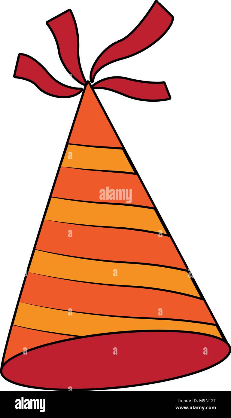 Happy birthday hat Stock Vector Image & Art - Alamy