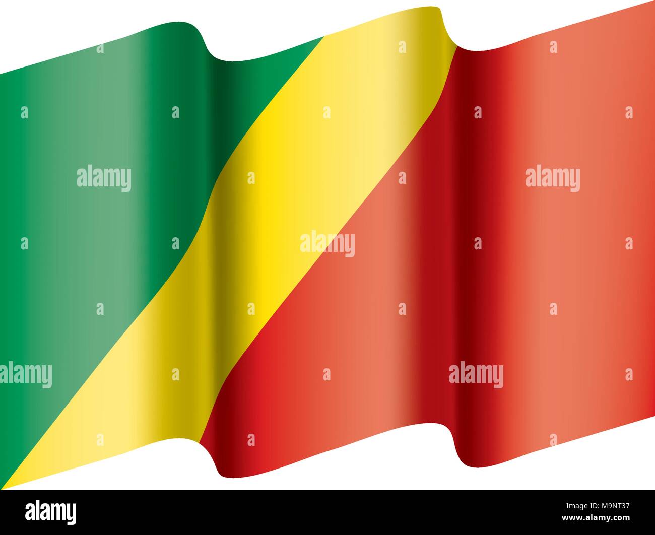 Flag Of Congo Brazzaville Stock Vector Images Alamy