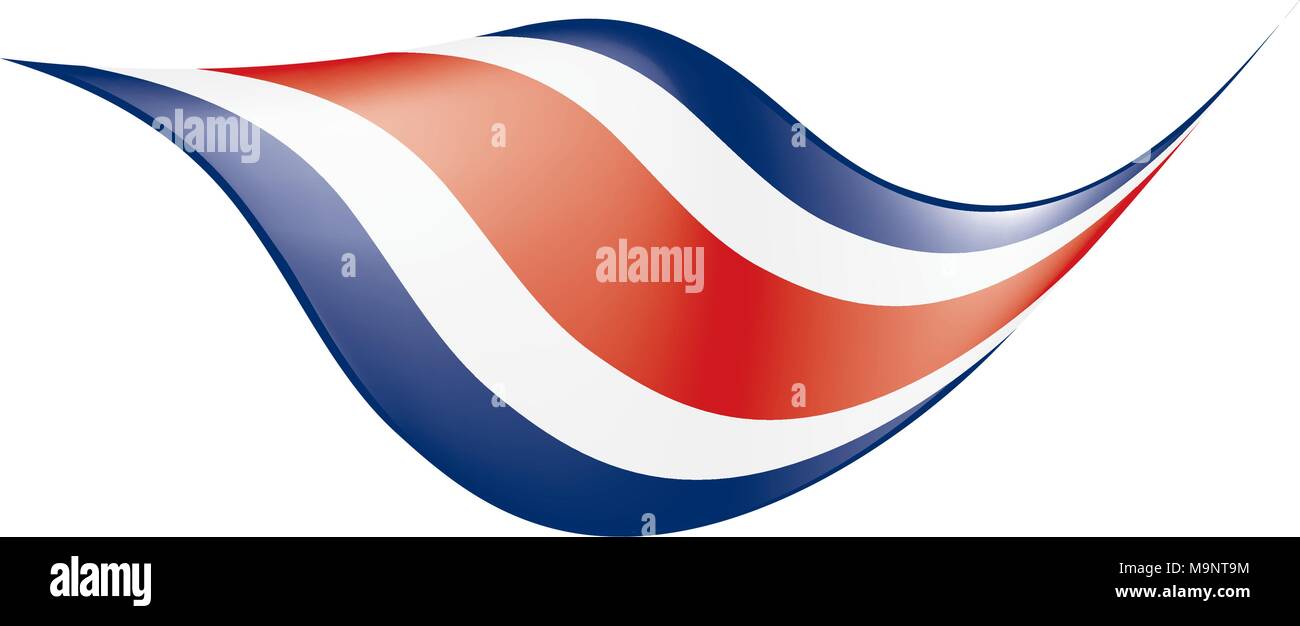 Costa Rica flag, vector illustration Stock Vector Image & Art - Alamy