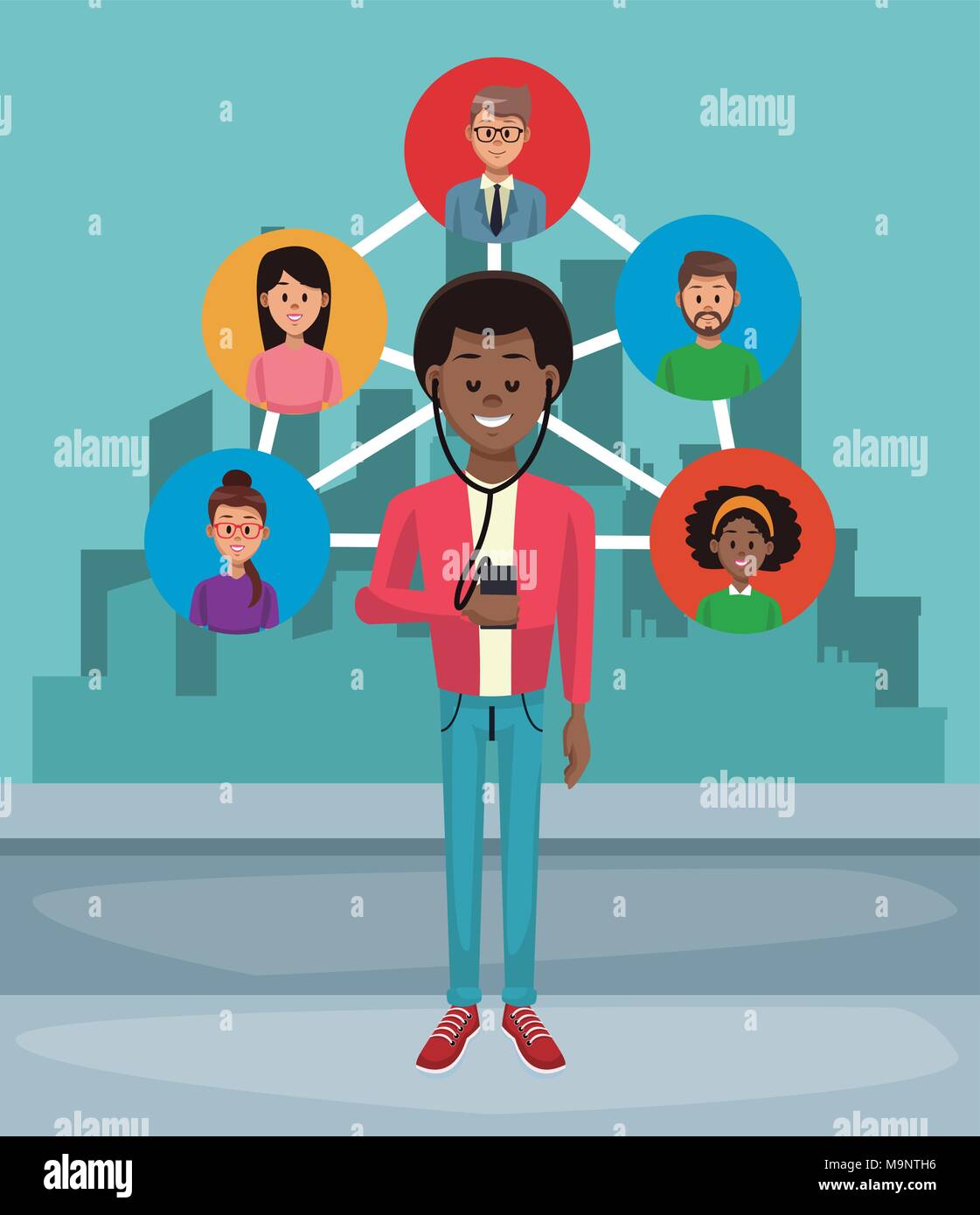 News cartoons Stock Vector Images - Alamy