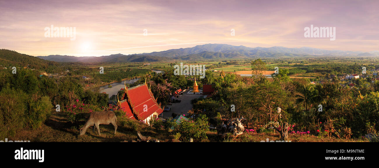 Nice view of the countryside in northern thailand Stock Photo - Alamy